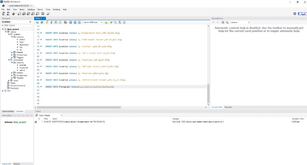 Solved This IS WHAT THE OUTPUT SHOULD LOOK LIKE WHEN DONE | Chegg.com