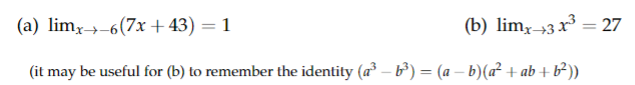 Solved Use the definition of the functional limit to prove | Chegg.com