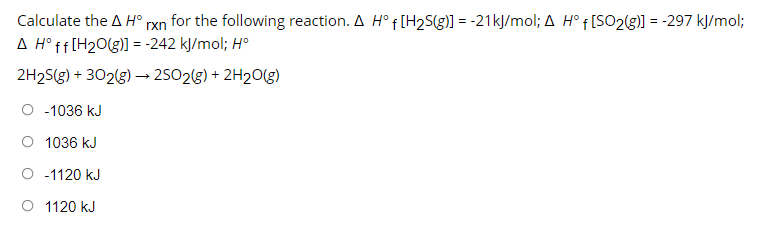 Solved Calculate the ΔH∘ rxn for the following reaction. | Chegg.com