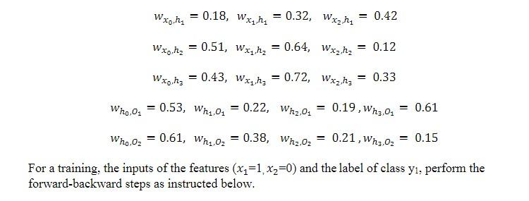Solved Problem 1) [Paper-based] Forward-backward | Chegg.com