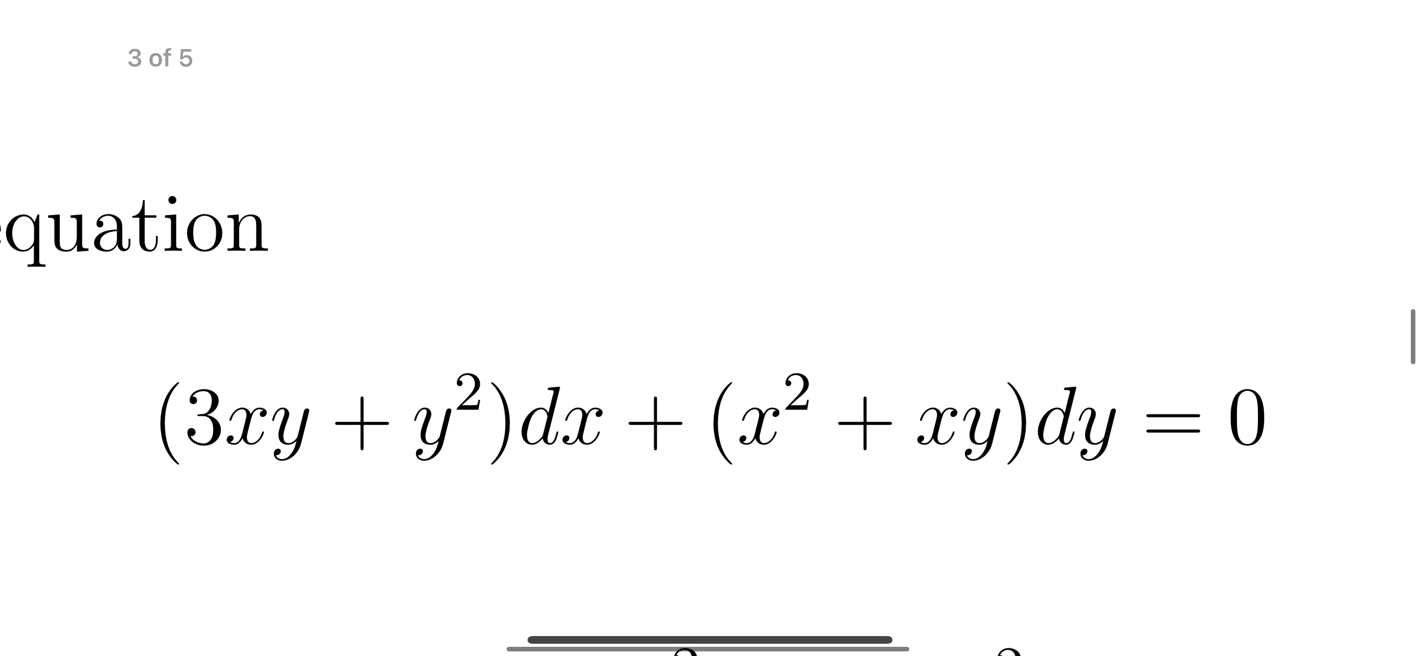 Solved I'm stuck on solving this ODE. I tried but I think I | Chegg.com