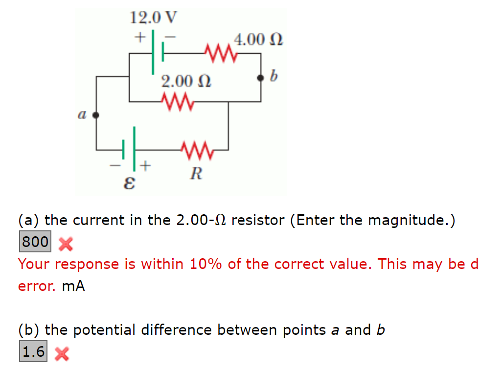 Solved For the circuit shown below calculate the following | Chegg.com
