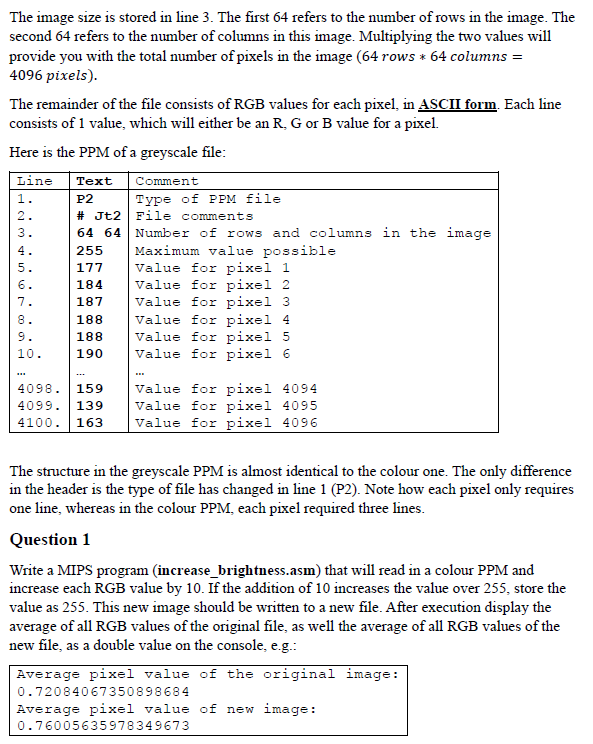 Solved We were told QTSpim will read in the file as strings | Chegg.com