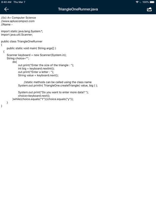 Solved 8:40 AM Thu Mar 7 令 100%- | Chegg.com