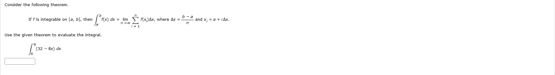 Solved Consider The Following Theorem If F Is Integrable On 9677
