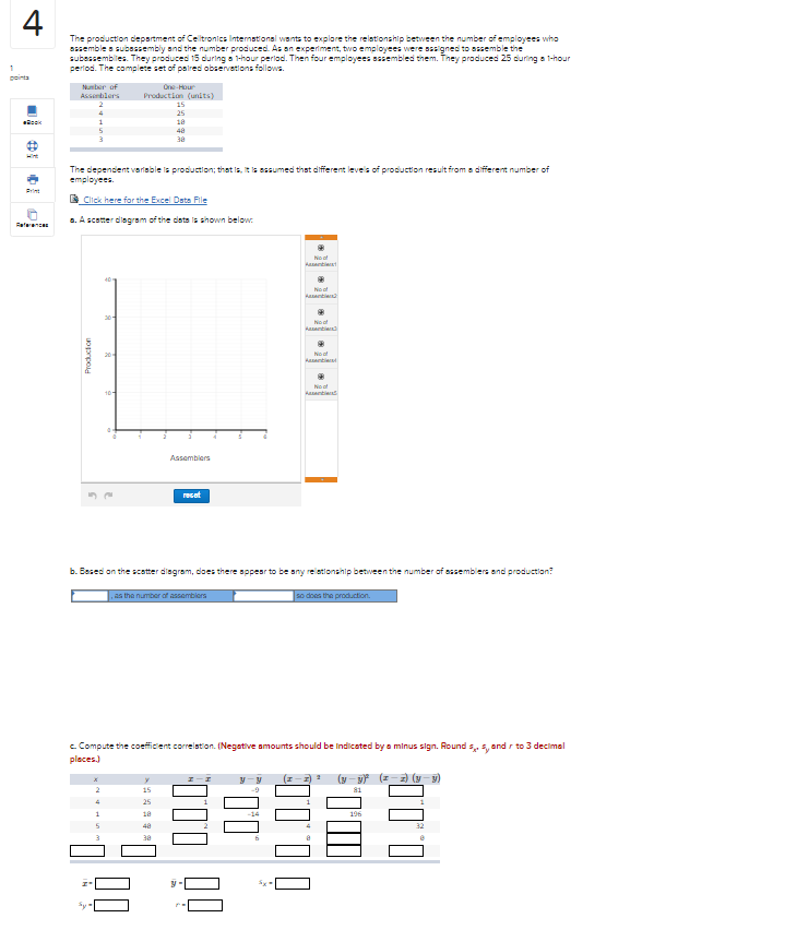 Solved 4. 1 ginta The production department of Celtronics | Chegg.com