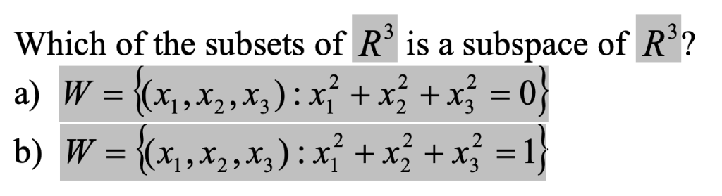 Solved LINEAR ALGEBRA Hi, can someone please show the | Chegg.com
