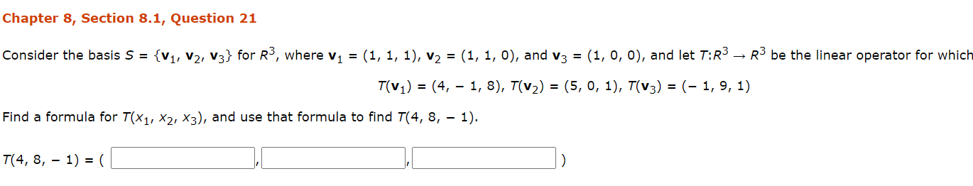 Solved Chapter 8, Section 8.1, Question 21 Consider the | Chegg.com