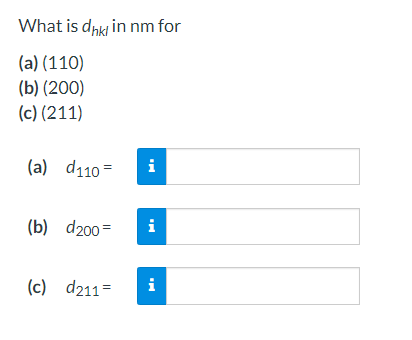 Solved The figure below shows an x-ray diffraction pattern | Chegg.com