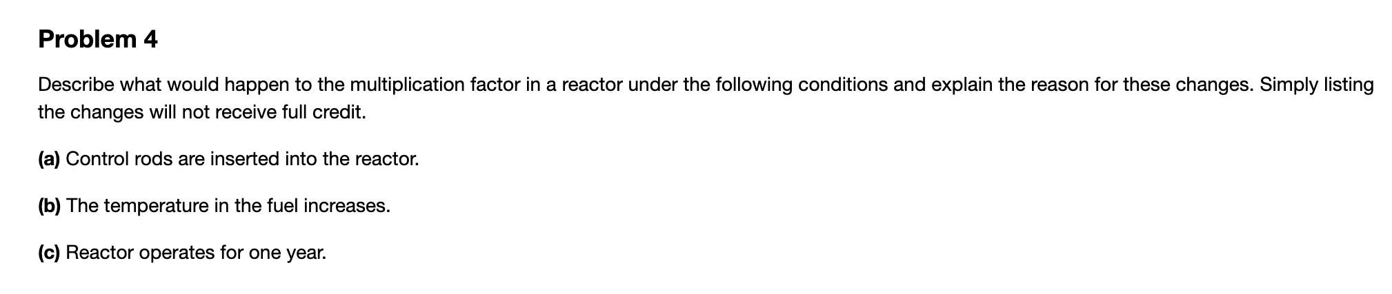 Solved Explain all parts in full. The multiplication factor | Chegg.com