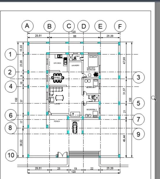 Draw the roof plan, front view elevation, right side | Chegg.com