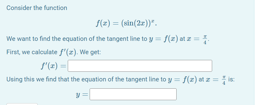 Solved Consider the function f(x)=(sin(2x))x. We want to | Chegg.com