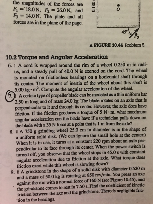 Solved Torque and Angular Acceleration A cord is wrapped | Chegg.com