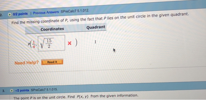 Solved 2. 0/2 points | Previous Answers SPreCalc7 5.1.012 | Chegg.com Solved 2. 0/2 points | Previous Answers SPreCalc7 5.1.012 | Chegg.com
