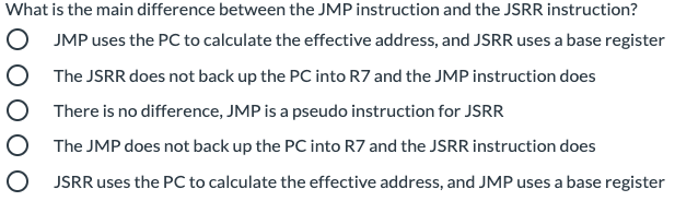 Solved What is the main difference between the JMP | Chegg.com