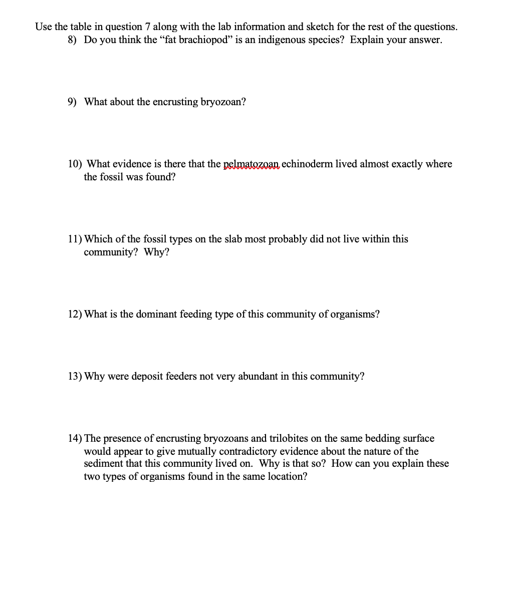 Answer questions 1-14. Complete all the answers will | Chegg.com