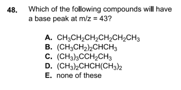 Solved 47. A compound with a molecular formula C11H16 has | Chegg.com