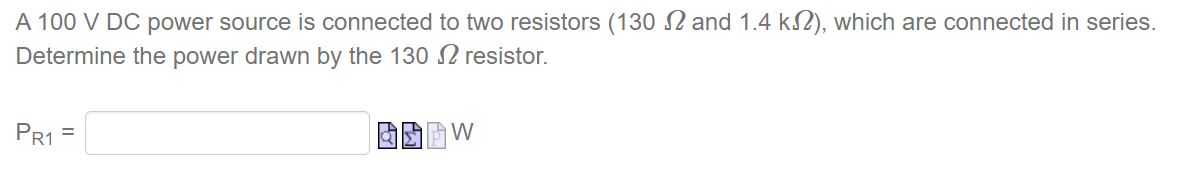 Solved A \\( 100 \\mathrm{~V} \\) DC power source is | Chegg.com