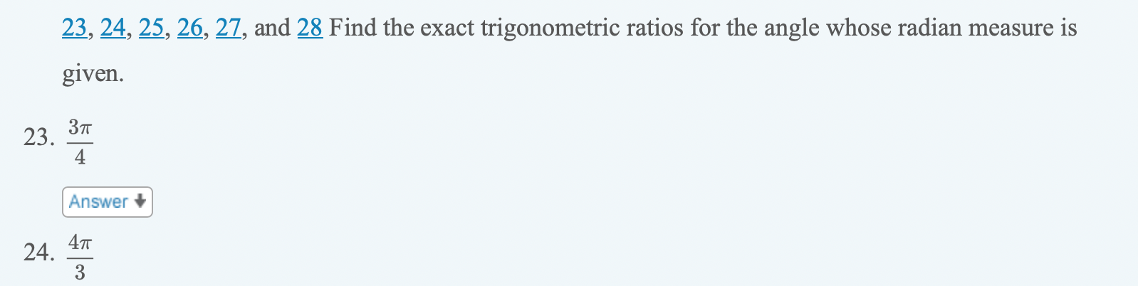 Solved I need the answer to 23 ﻿and 24 | Chegg.com