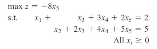 Solved 1. (Multiple Choice) Do not use artificial variables | Chegg.com