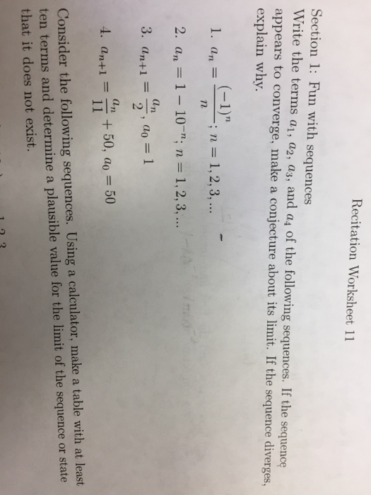 Solved write the terms a1, a2, a3 and a4 of the following | Chegg.com