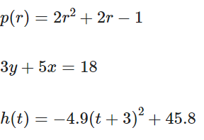 Solved Find the inverses of each of the relations below | Chegg.com