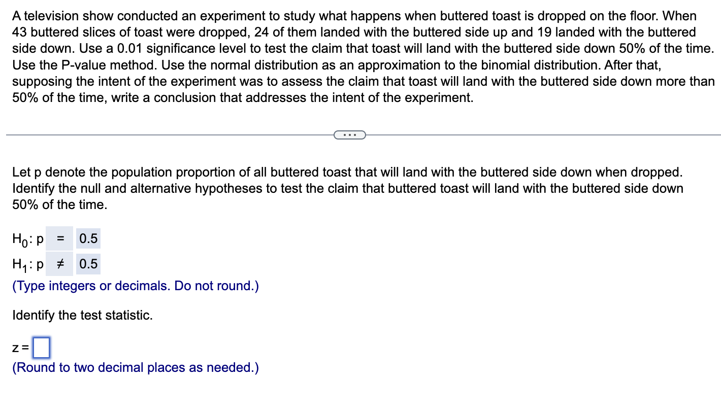 Solved A television show conducted an experiment to study | Chegg.com Solved A television show conducted an experiment to study | Chegg.com