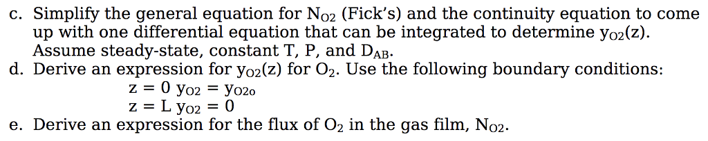 2.3 (20 points) Oxygen diffuses through air in a | Chegg.com