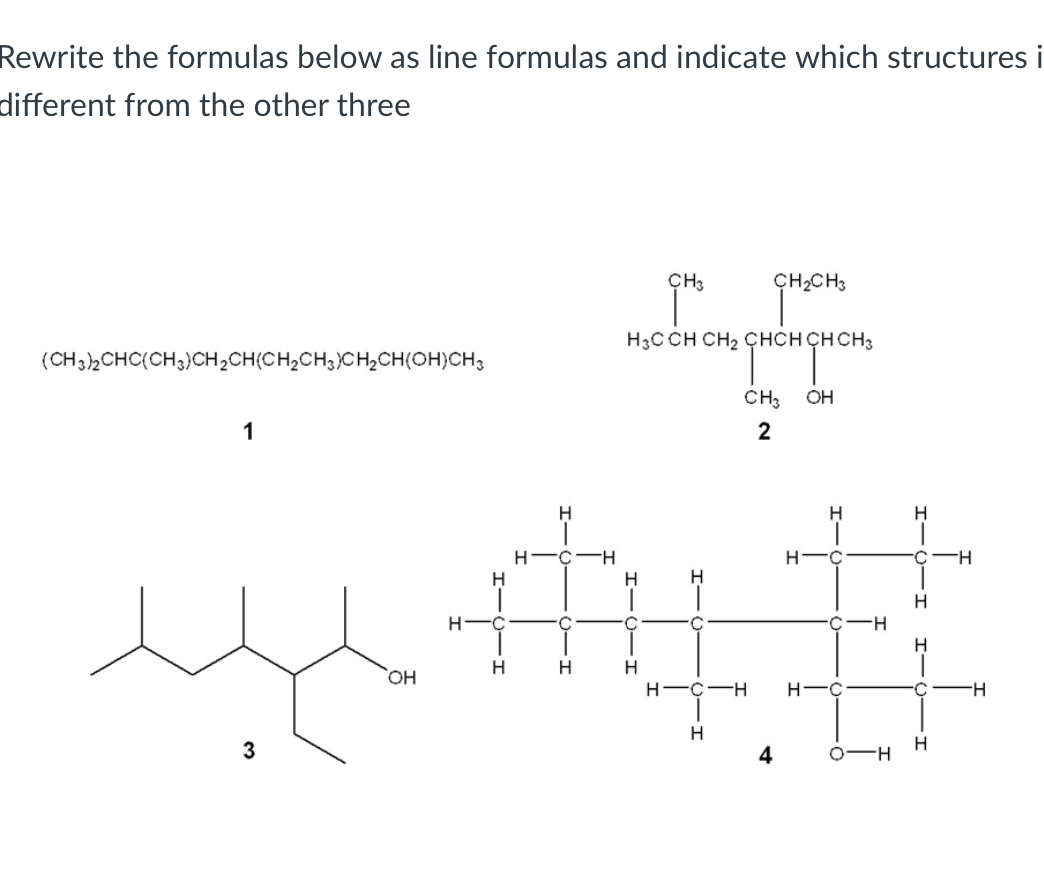 Solved Rewrite the formulas below as line formulas and | Chegg.com