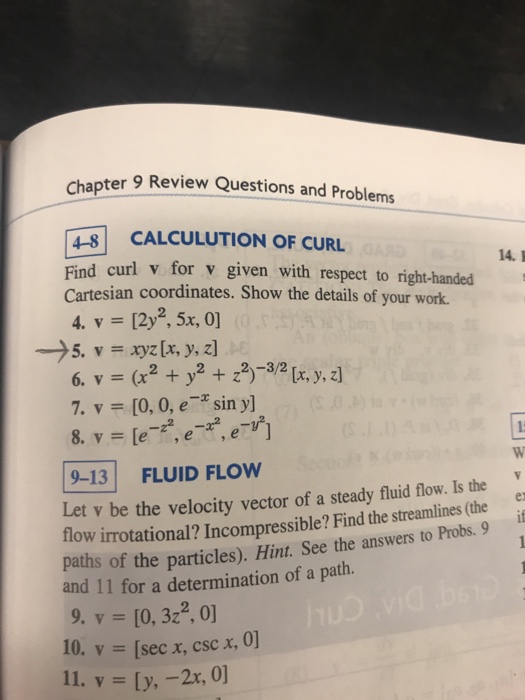 Solved apter 9 Review Questions and Problems CALCULUTION OF | Chegg.com