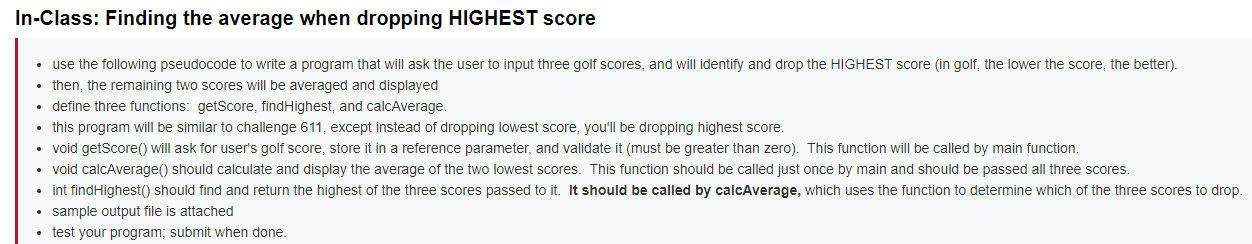 Solved - use the following pseudocode to write a program | Chegg.com