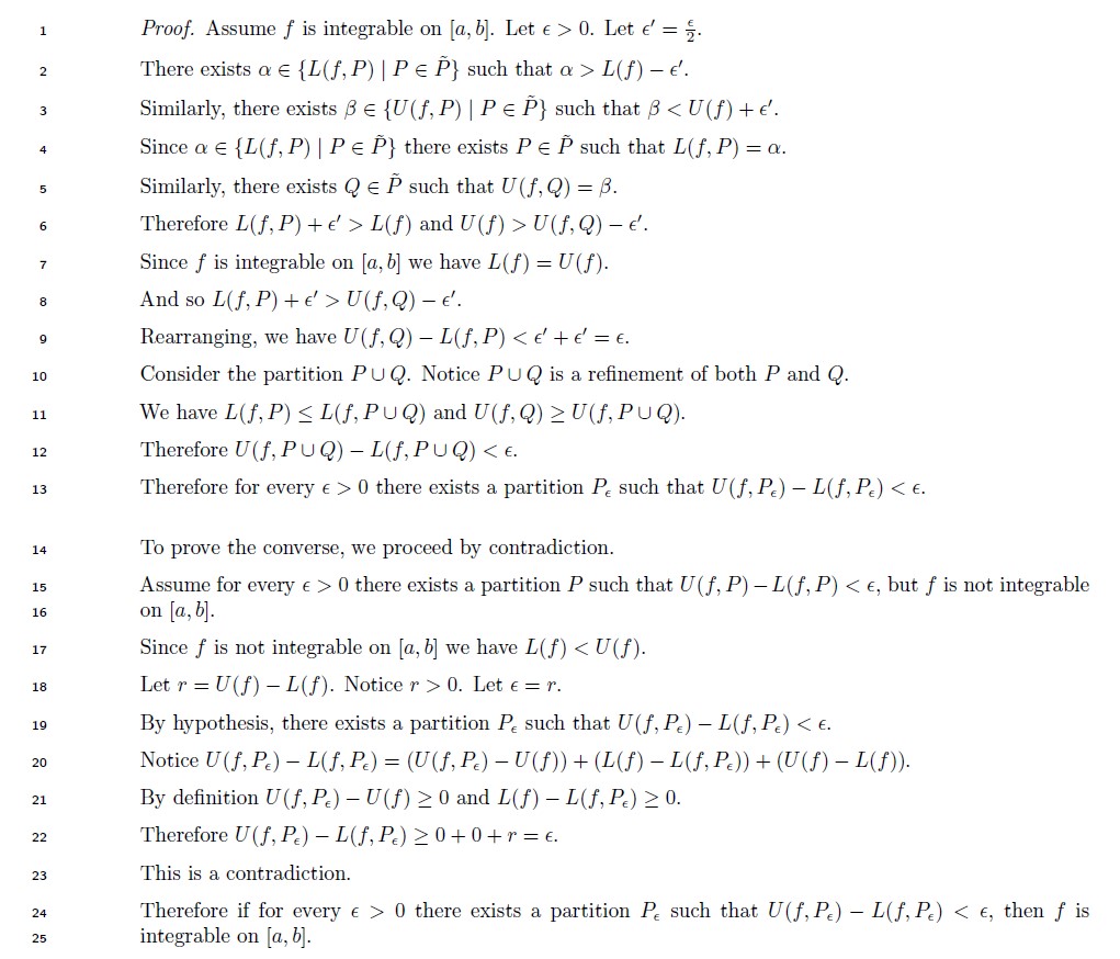 Solved Consider the following theorem and its proof. | Chegg.com