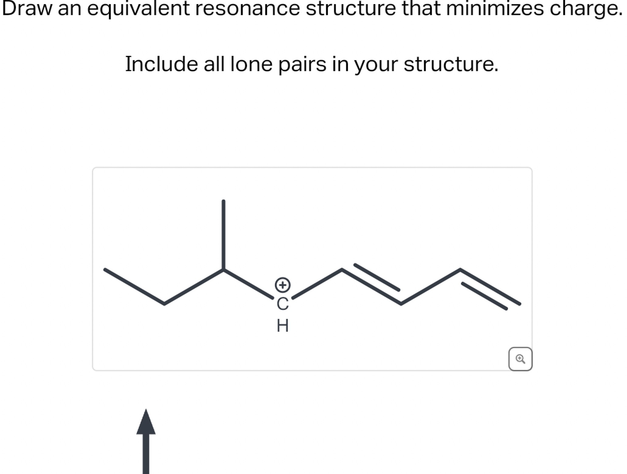 Solved Draw an equivalent resonance structure that minimizes | Chegg.com