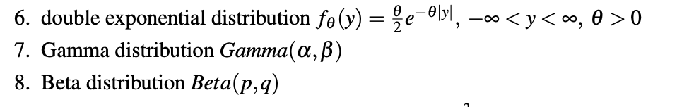 Solved Find sufficient statistics for the parameters of the | Chegg.com