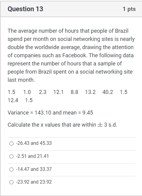 Solved Use the drop-down to classify the variable | Chegg.com