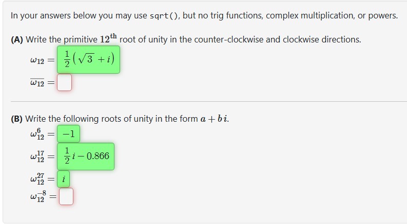 Solved In your answers below you may use sqrt(), but no trig | Chegg.com