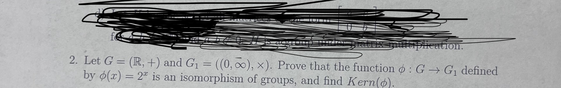 Solved Let G=(R,+) and G1=((0,∞ˉ),×). Prove that the | Chegg.com