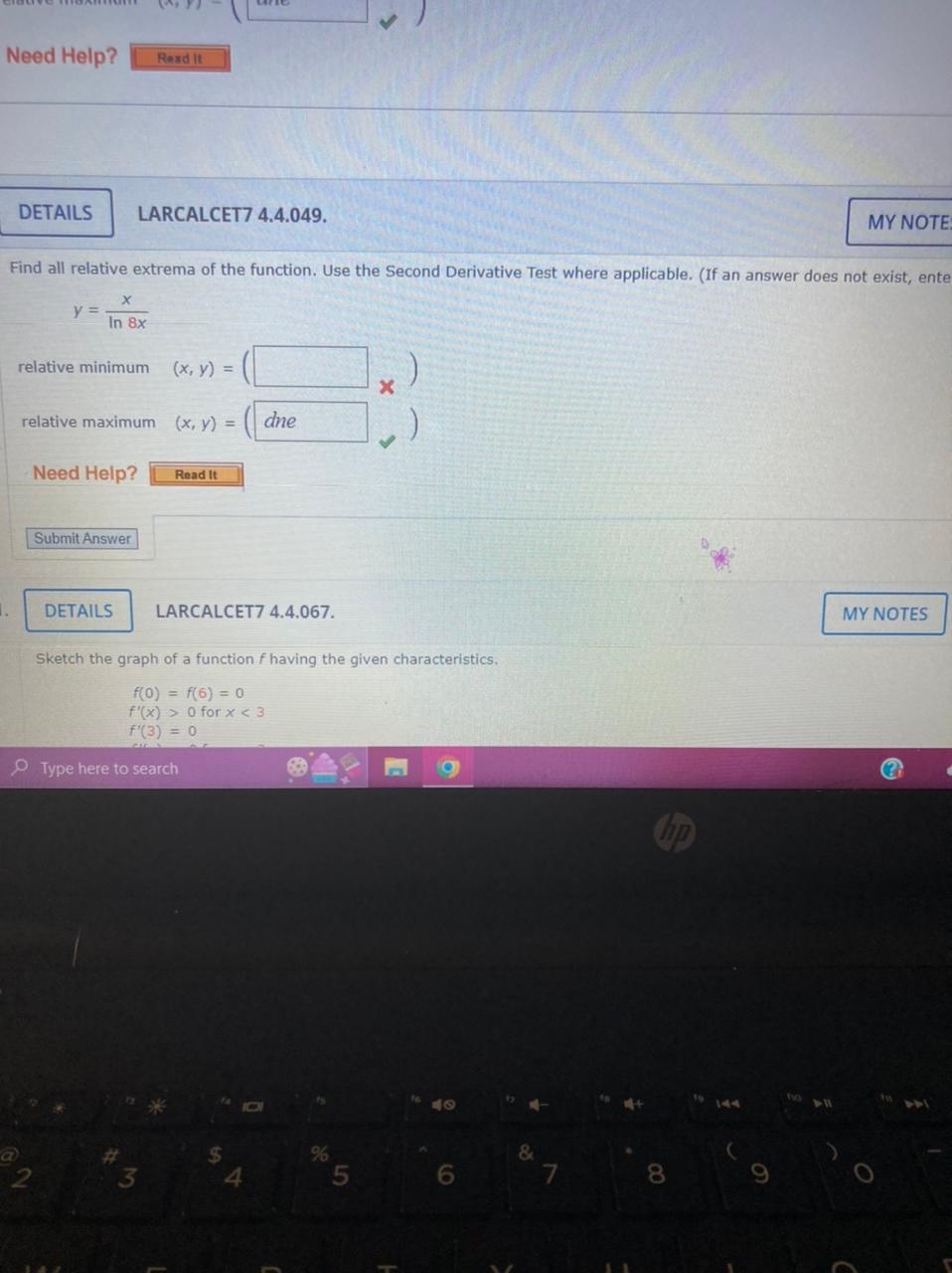 Solved Find all relative extrema of the function. Use the | Chegg.com