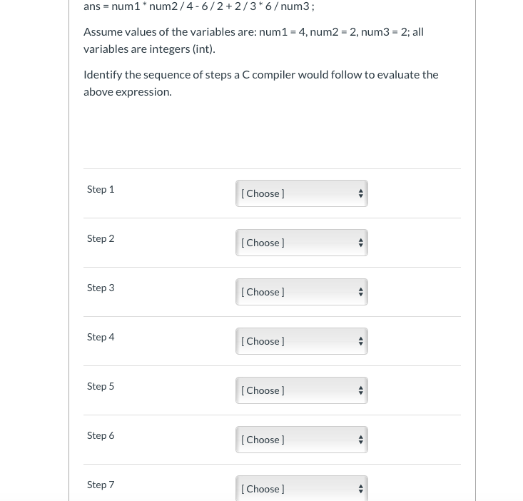 Solved Ans Num1 Num24 6223 6num3 Assume Values Of 