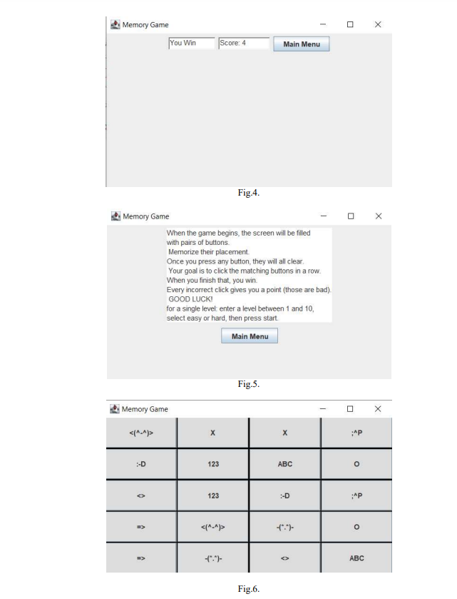 Write a memory game program shown in Fig.l. The | Chegg.com