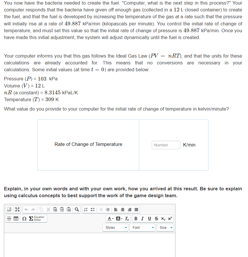 Solved You now have the bacteria needed to create the fuel. | Chegg.com