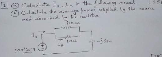 Solved [15 1 @ Calculate Is , Ip in the following circuit. | Chegg.com