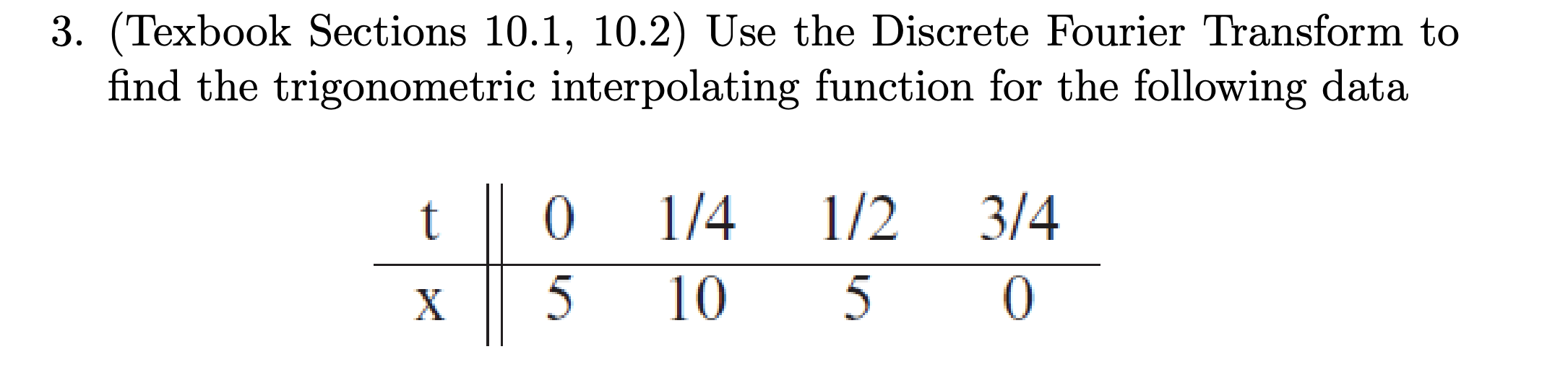 Solved 3 Texbook Sections 101 102 Use The Discrete 6615