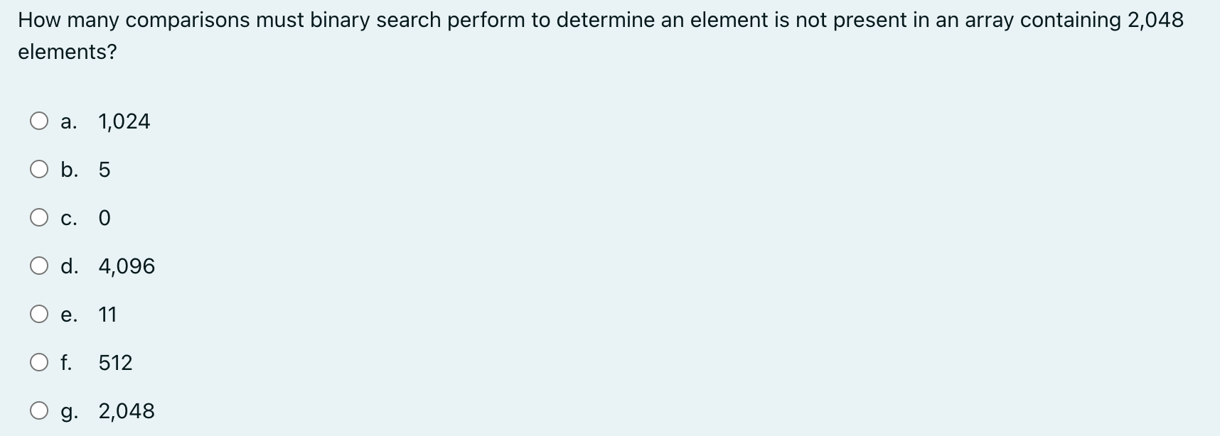 Solved How many comparisons must linear search perform to | Chegg.com