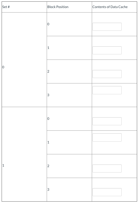 Solved Suppose we have an 8 block cache. Each block of the | Chegg.com