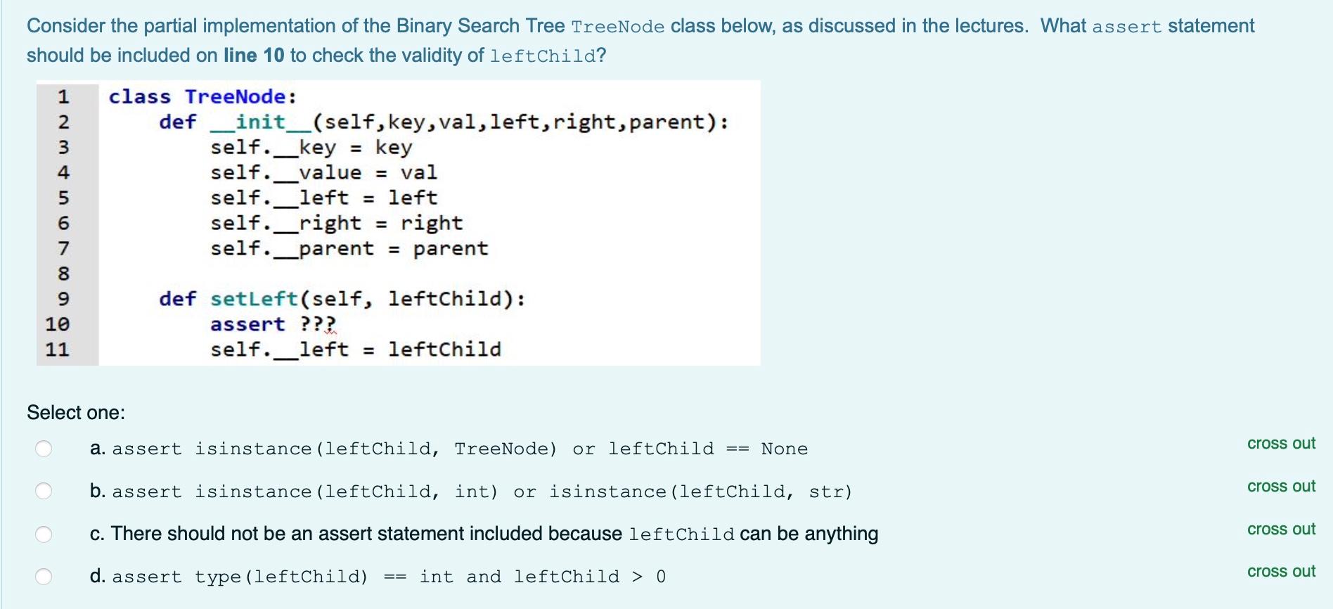 Solved Consider the partial implementation of the Binary | Chegg.com Solved Consider the partial implementation of the Binary | Chegg.com