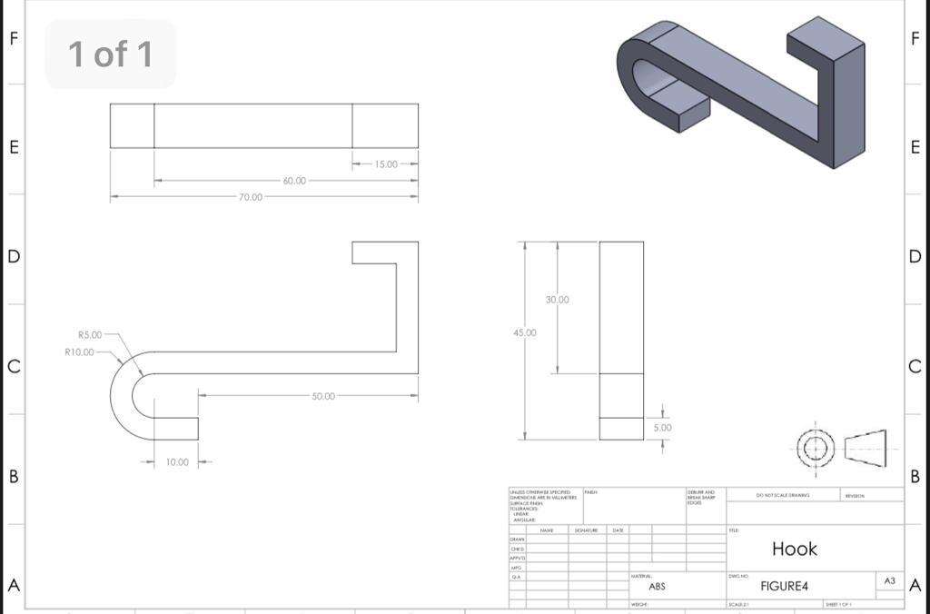 Solved 2. Draw an assembly drawing of the phone holder as | Chegg.com