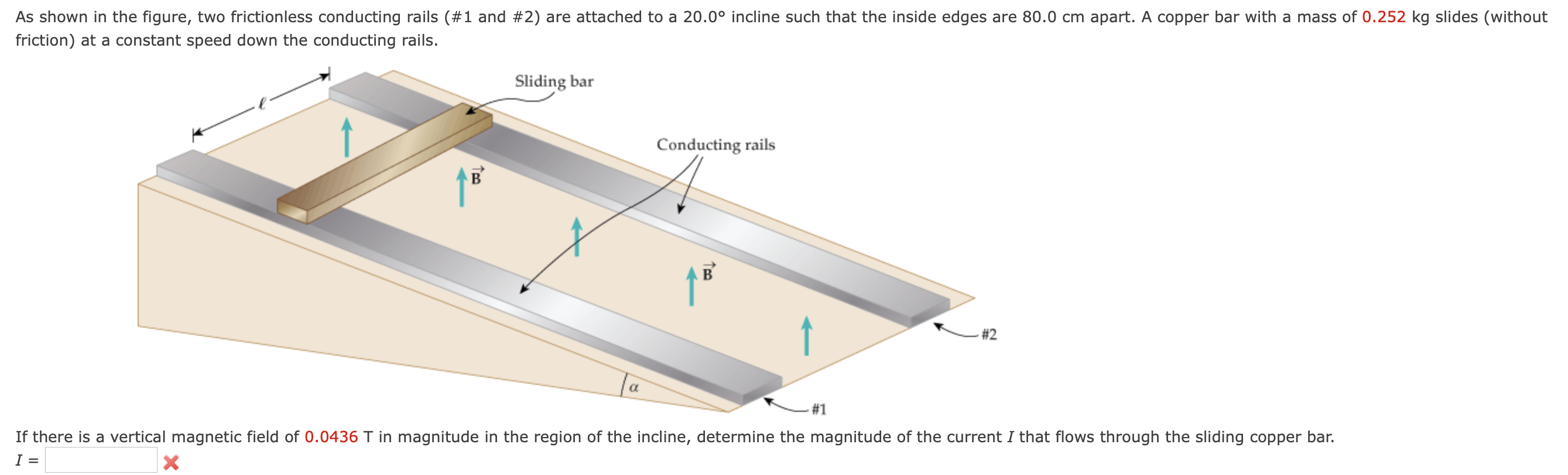 Solved As shown in the figure, two frictionless conducting | Chegg.com