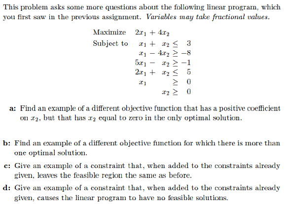 Solved This problem asks some more questions about the | Chegg.com