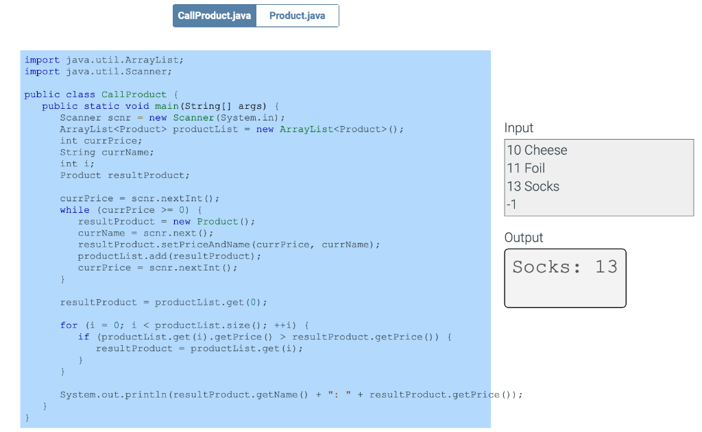 Solved Callproductjava Productjava Import 7873